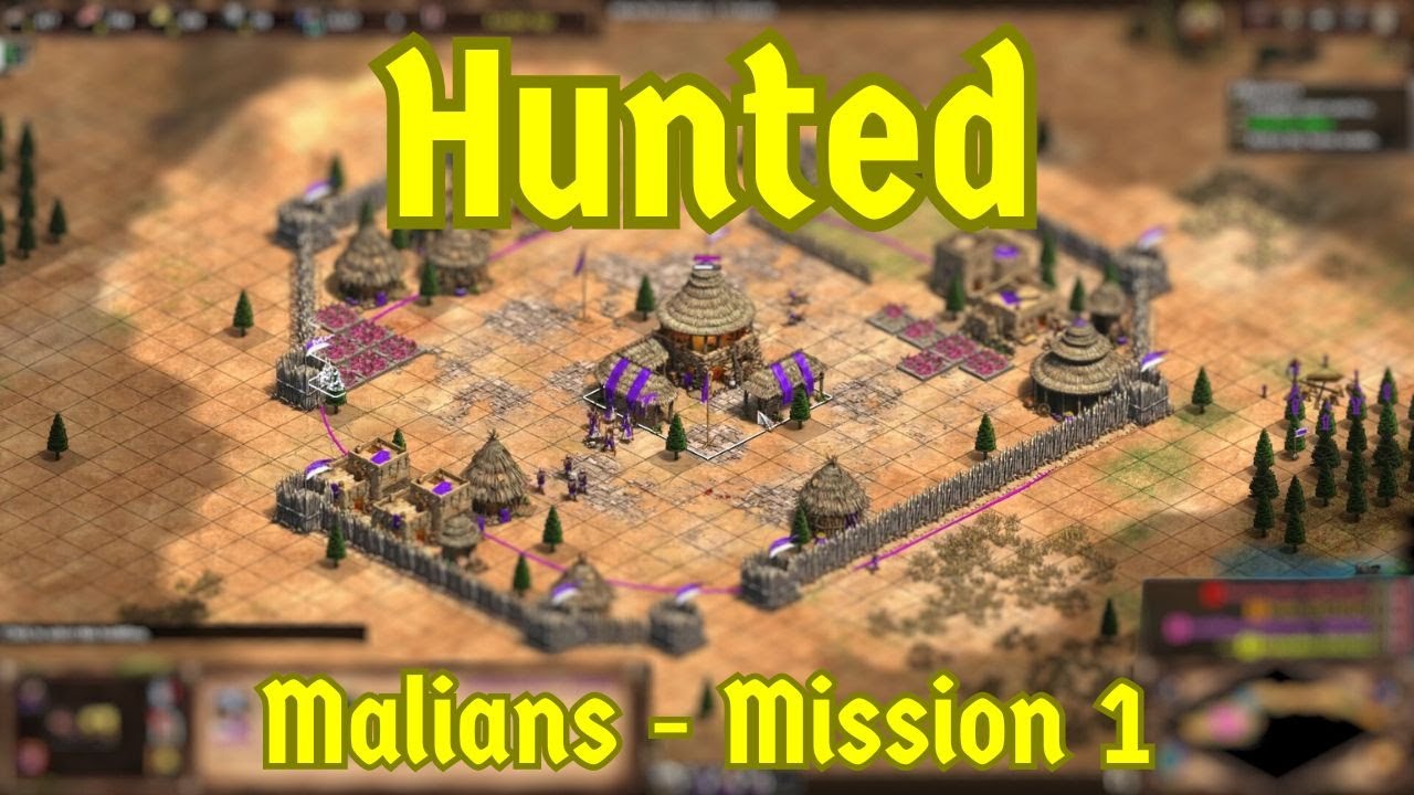 Malians Campaign Mission 1 - AOE2 The African Kingdoms - YouTube