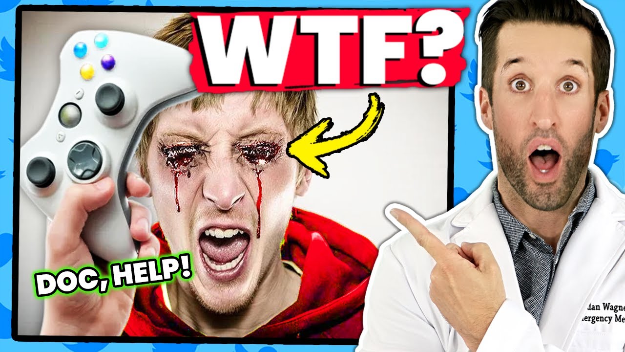 ER Doctor REACTS to Your Embarrassing Medical Questions From Twitter ...