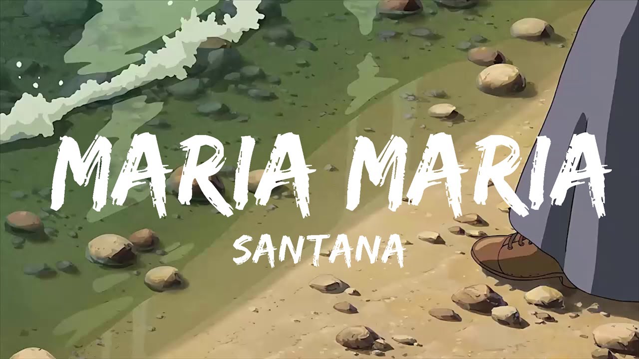 PlayList || Santana - Maria Maria (Lyrics) (Sped Up) || Lyric ...