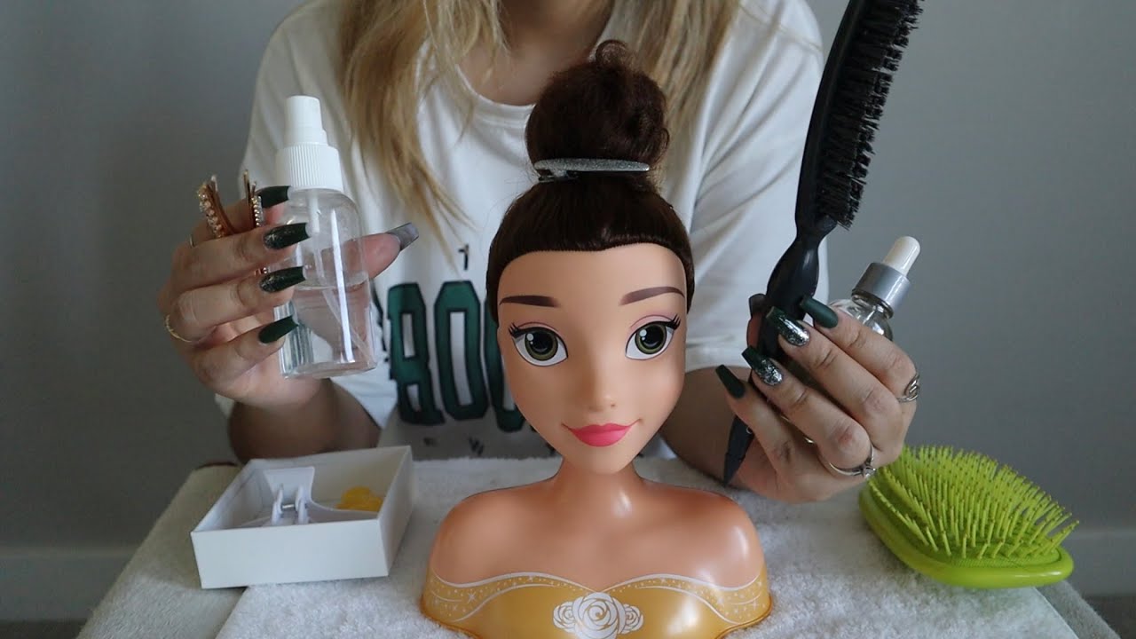 ASMR Getting Belle Ready for her Holiday Family Photo| Roleplay ...