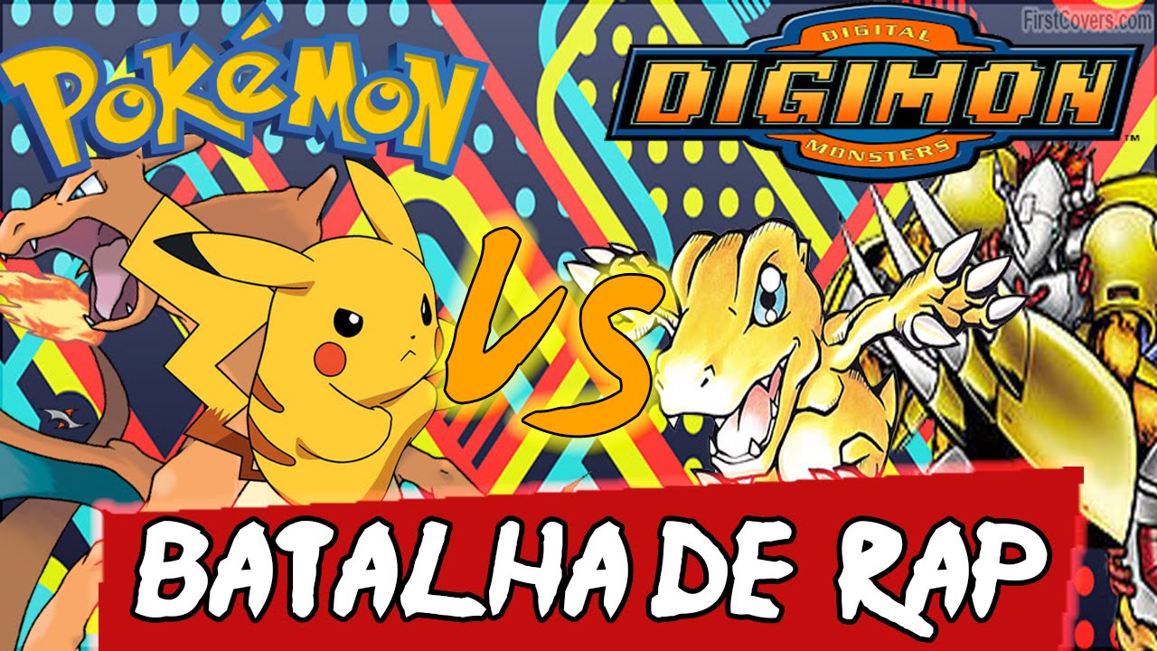 Batalha de Rap Pokemon Vs Digimon - YouTube