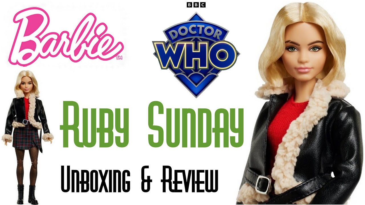 ☎️ BARBIE SIGNATURE RUBY SUNDAY DR WHO FASHION DOLL 👑 ECW 🌎 UNBOXING ...