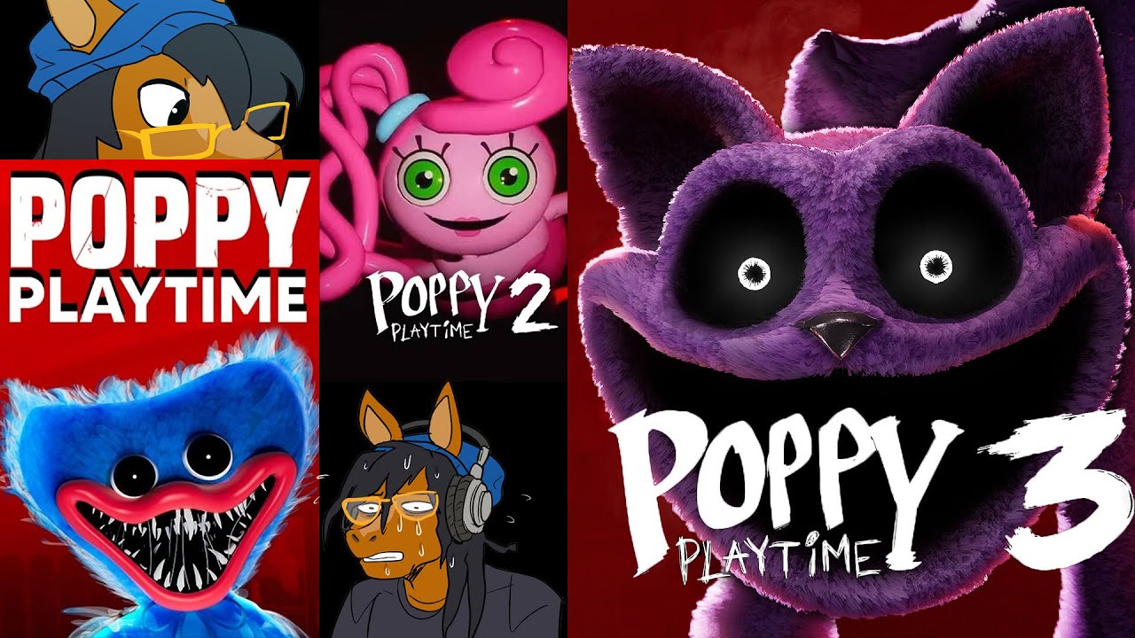 Poppy Playtime Chapters 1, 2 and 3 [Full VOD of First Playthrough ...