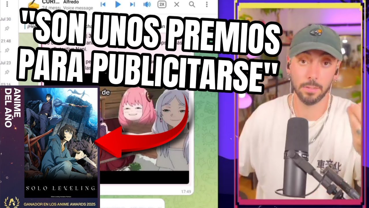 Sekiam habla sobre si el premio a ANIME DEL AÑO realmente tiene algún ...
