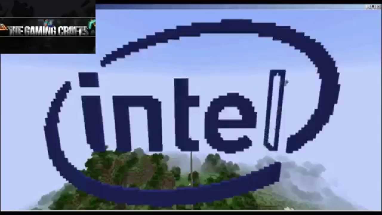 [Speed build ep1] Intel logo by: The Gaming Craft - YouTube