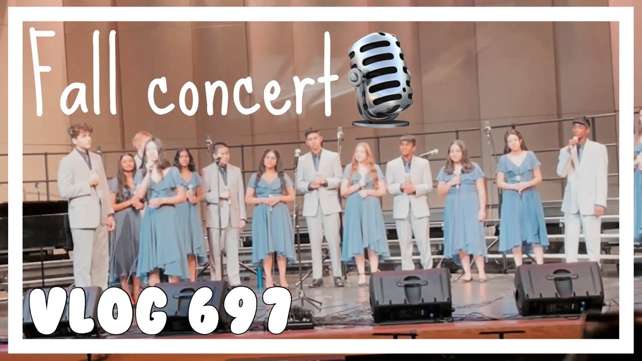 Vlog 697 | First choir concert of the year! - YouTube