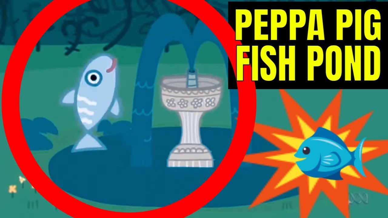 🐟 ⛲ Peppa Pig Visits a Fish Pond ⛲ 🐡 with Daddy Pig #peppapig #daddypig ...