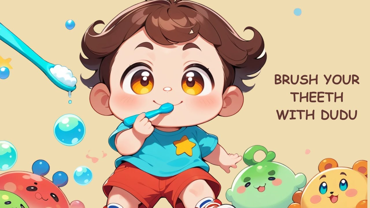 Brush Your Teeth with Dudu 🪥 | Fun Kids Rhyme | @ToddlerTvTunes - YouTube