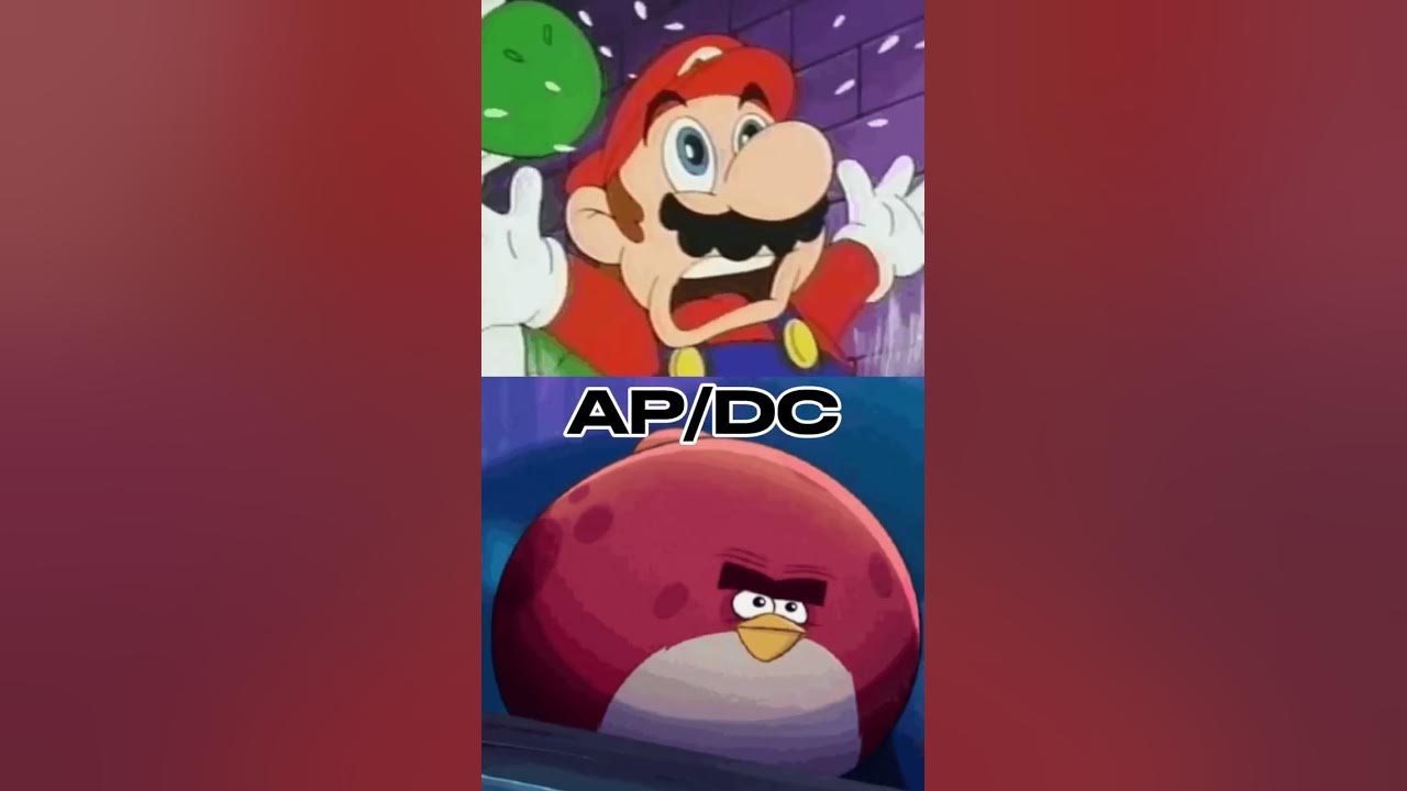 Mario Vs Angry Birds characters Part 2 - YouTube