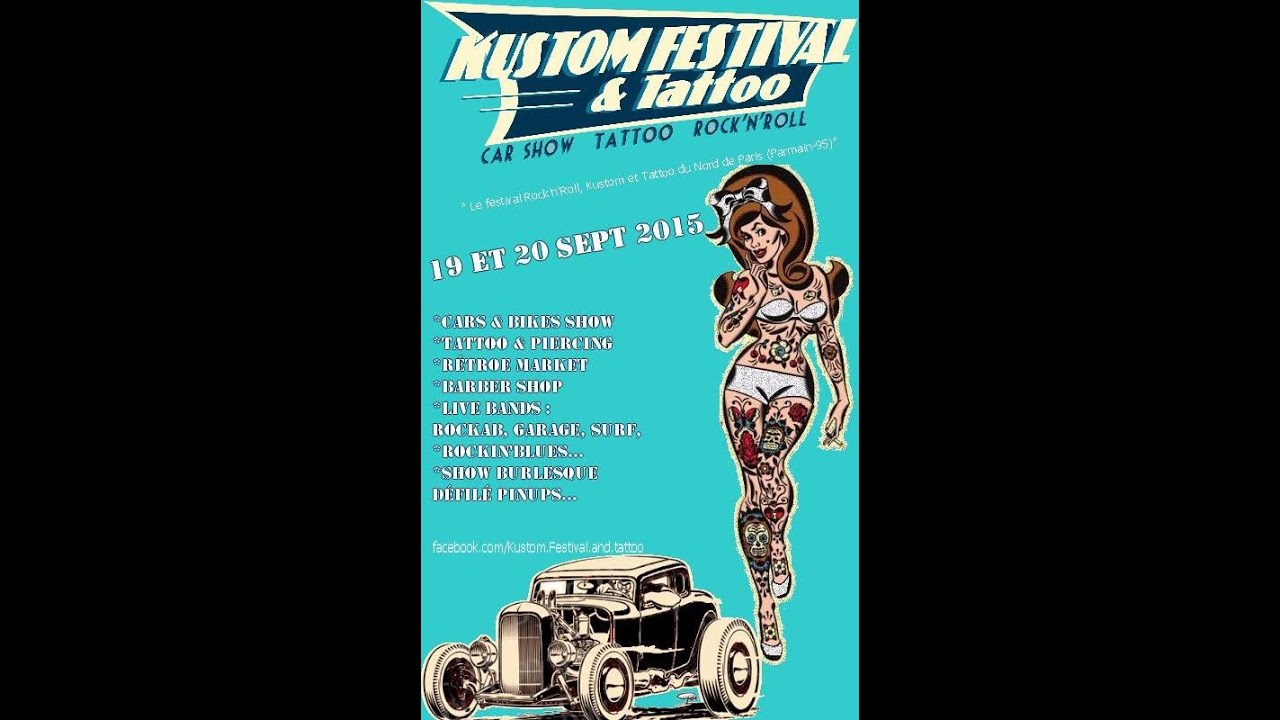Kustom Festival & Tattoo 2015 - YouTube