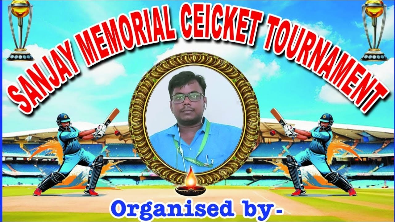 LIVE 🔴 SANJAY MEMORIAL CRICKET TOURNAMENT ROUTPADA - YouTube