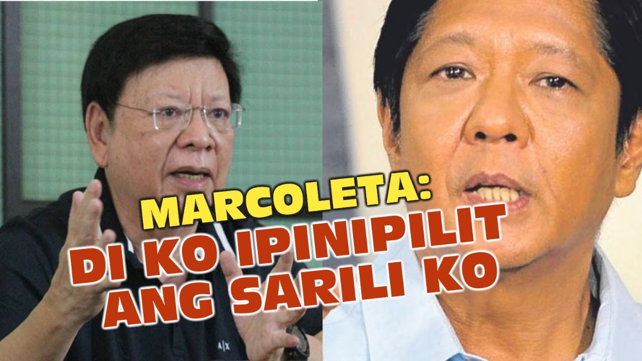 RODANTE MARCOLETA, IGINIIT NA HINDI IPINIPILIT ANG SARILI PARA MAGING ...