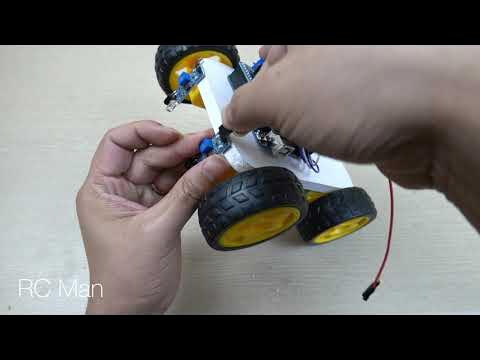 How To Make A DIY Arduino Line Follower Car At Home - YouTube