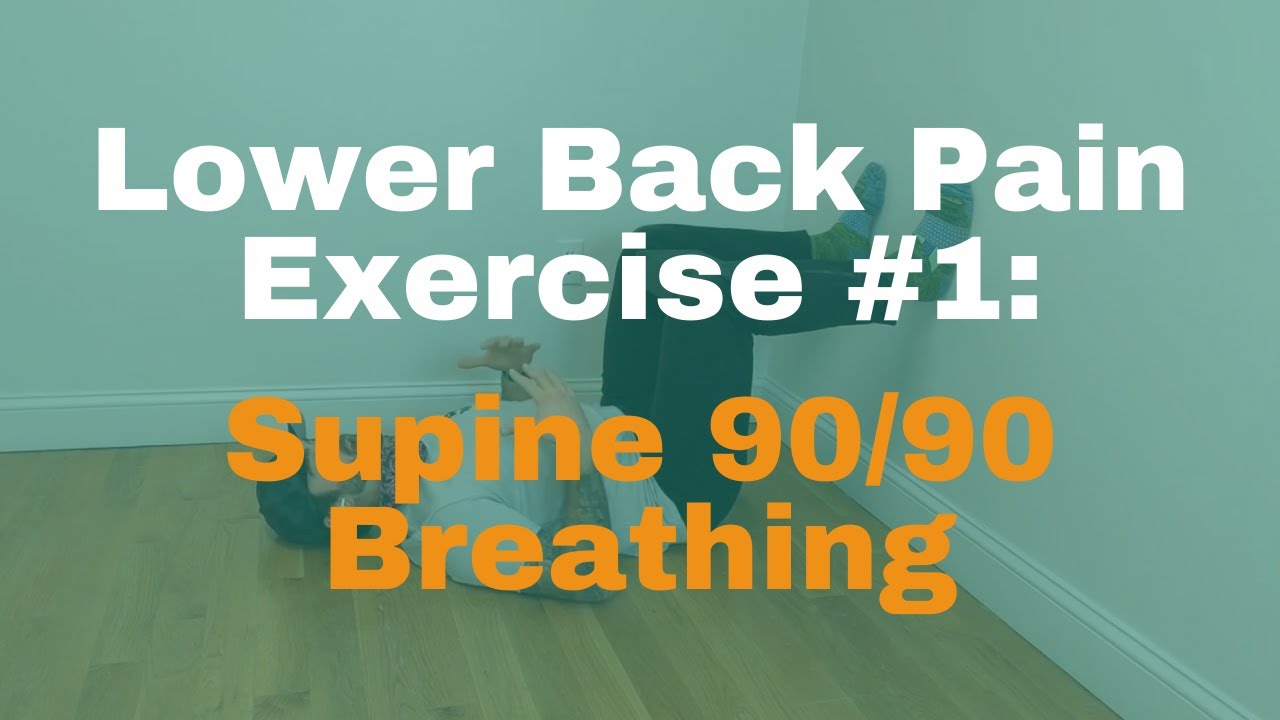 5 Best Lower Back Exercises: #1 Lower Back Pain Exercise: Supine 90/90 ...