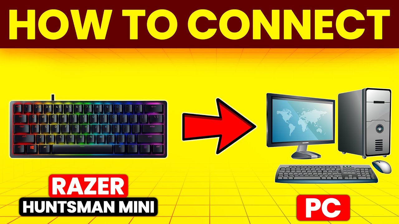 How To Connect Razer Huntsman Mini To PC (How To Setup And Use Razer ...