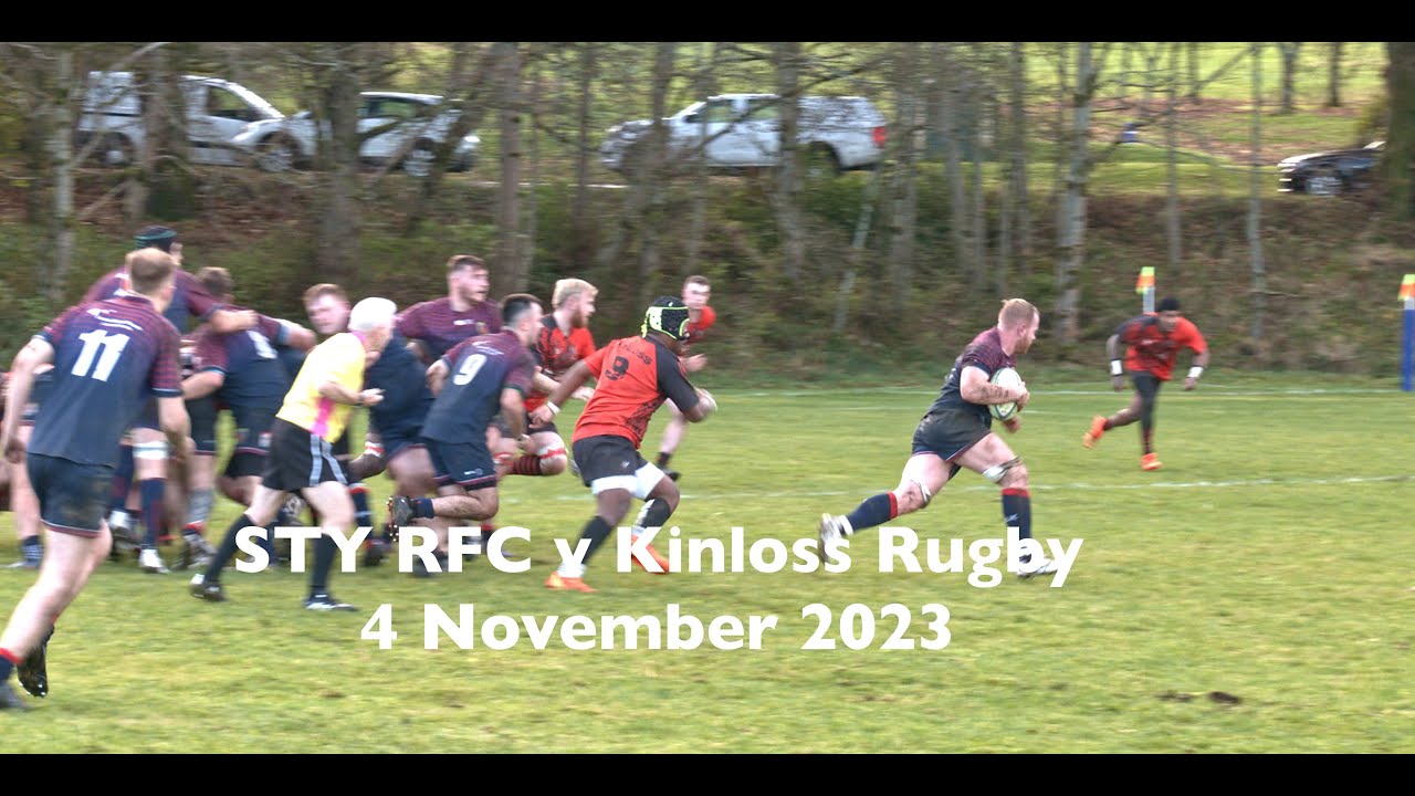 STYRFC Men v Kinloss Rugby 4 Nov 2023 - YouTube