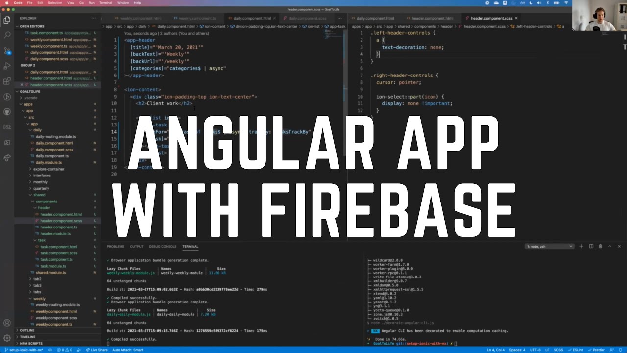 complete Q&A Angular App with Firebase - YouTube