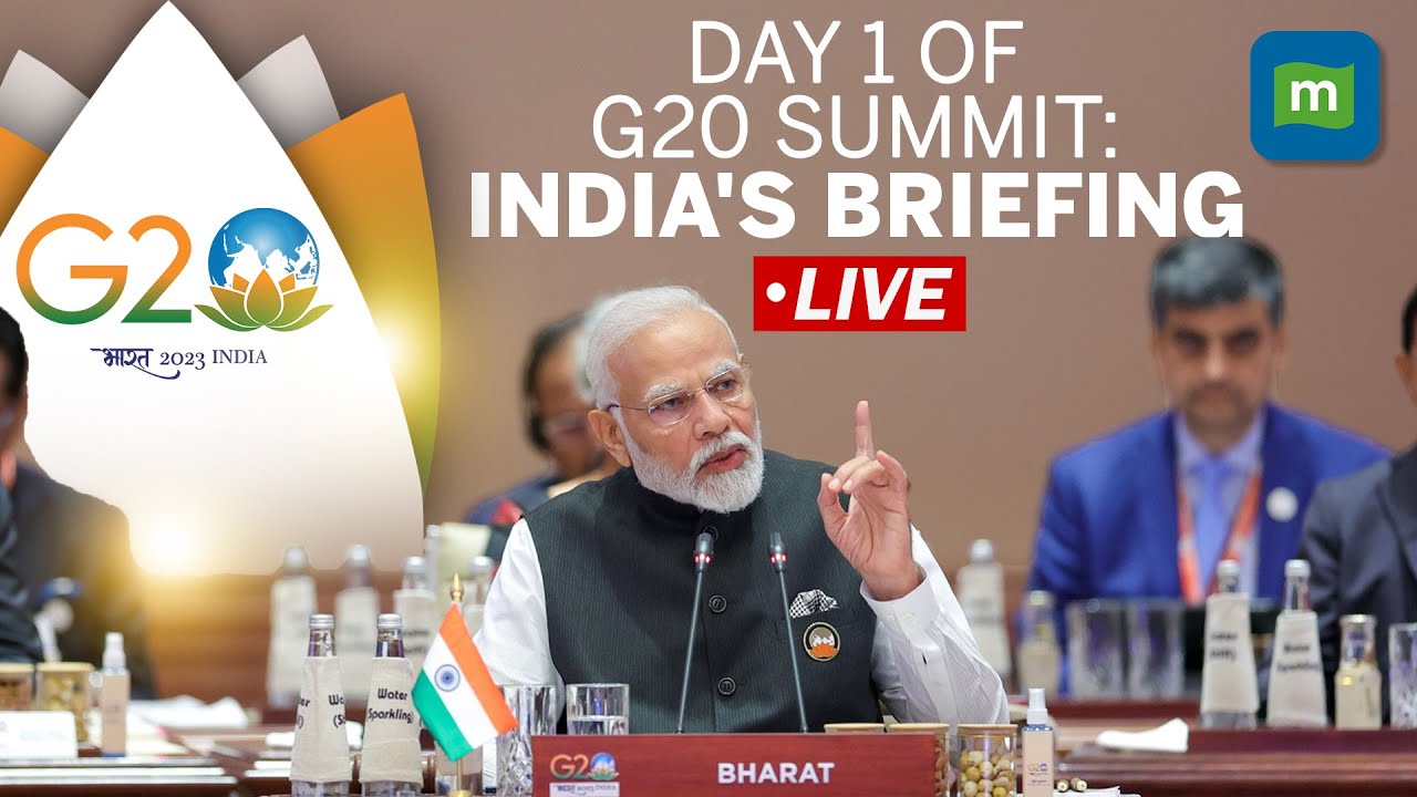 G20 Summit Live: Press Briefing On Day 1 Of G20 | India's Presidency ...