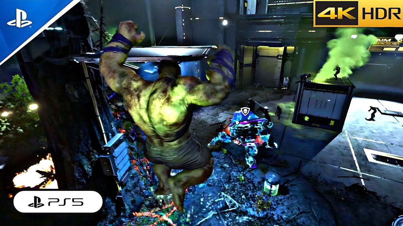 MARVEL'S AVENGERS HULK PS5 4K HDR 60FPS WALKTHROUGH GAMEPLAY - YouTube
