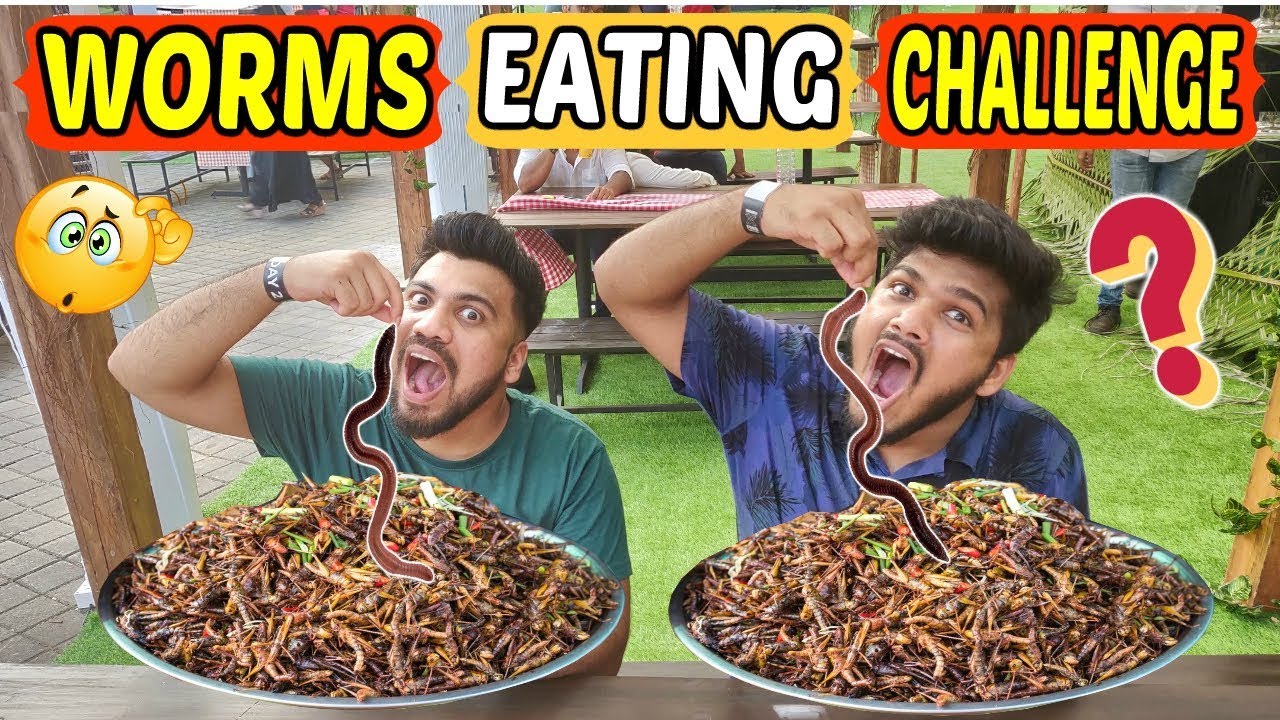 WORMS EATING CHALLENGE | INDIA'S BIGGEST FOOD FESTIVAL 2019 | FOOD ...