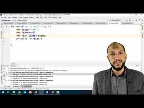 32 Android Kotlin Operators elvis operator - YouTube