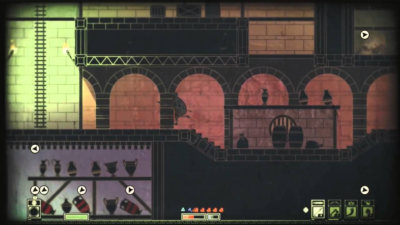 Apotheon (PS4) Playthrough pt.5 - Cleanse the Sanctuary? - YouTube