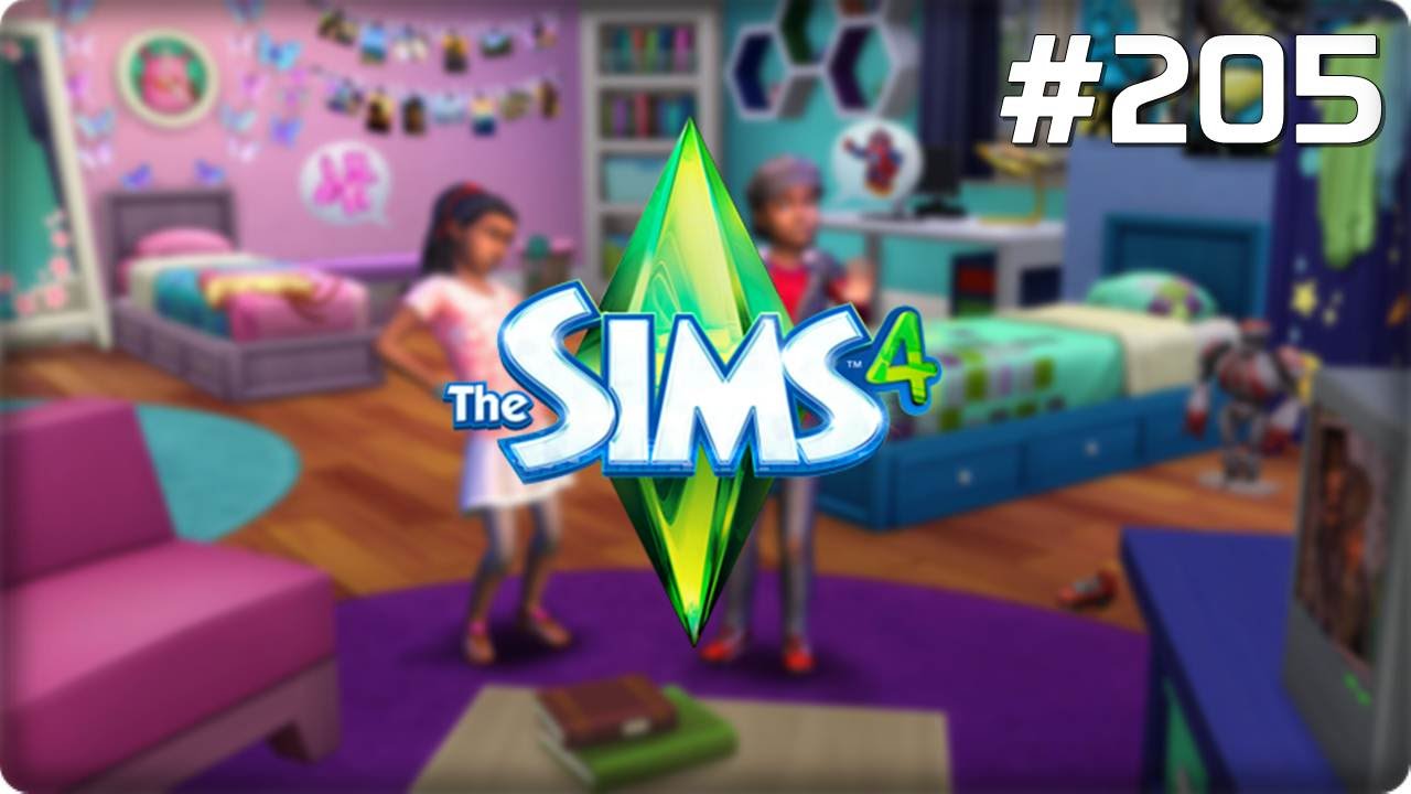 The Sims 4 Po Polsku [#205] Pokój Dzieciaków - YouTube