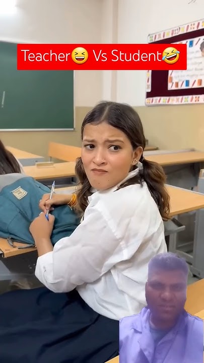 Teacher VS Student#education#teacher #school #students #shortsvideo# ...