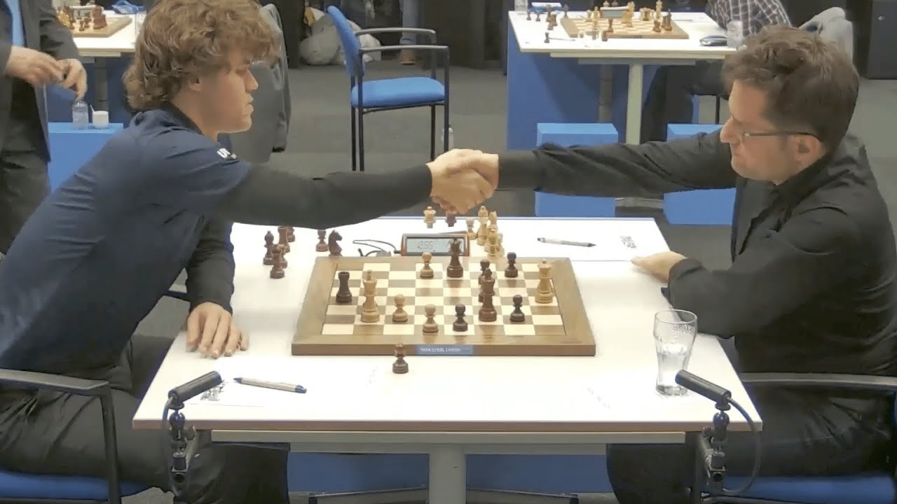 Magnus Wants To Squeeze The Win But Levon Defends Really Well - YouTube