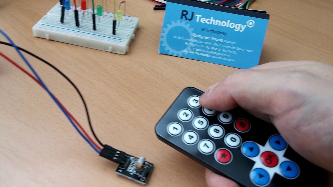Arduino Uno 로 IRremote Kit 을 사용해서 리모컨으로 LED 제어해 보기 - YouTube Arduino Uno 로 IRremote Kit 을 사용해서 리모컨으로 LED 제어해 보기 - YouTube