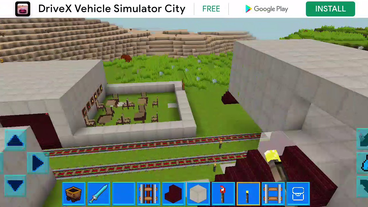 PRIMAL CRAFT RAILWAY STATION PART 1 - YouTube