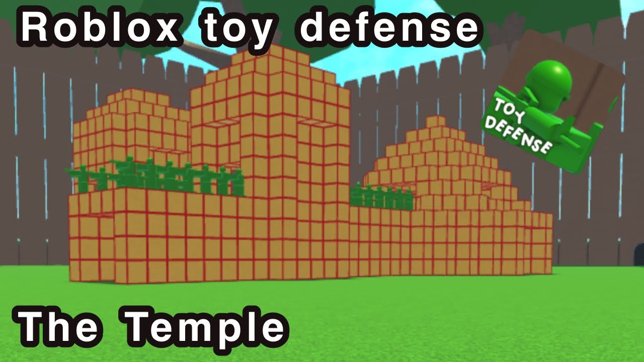 Roblox Toy Defense “The Temple” - YouTube