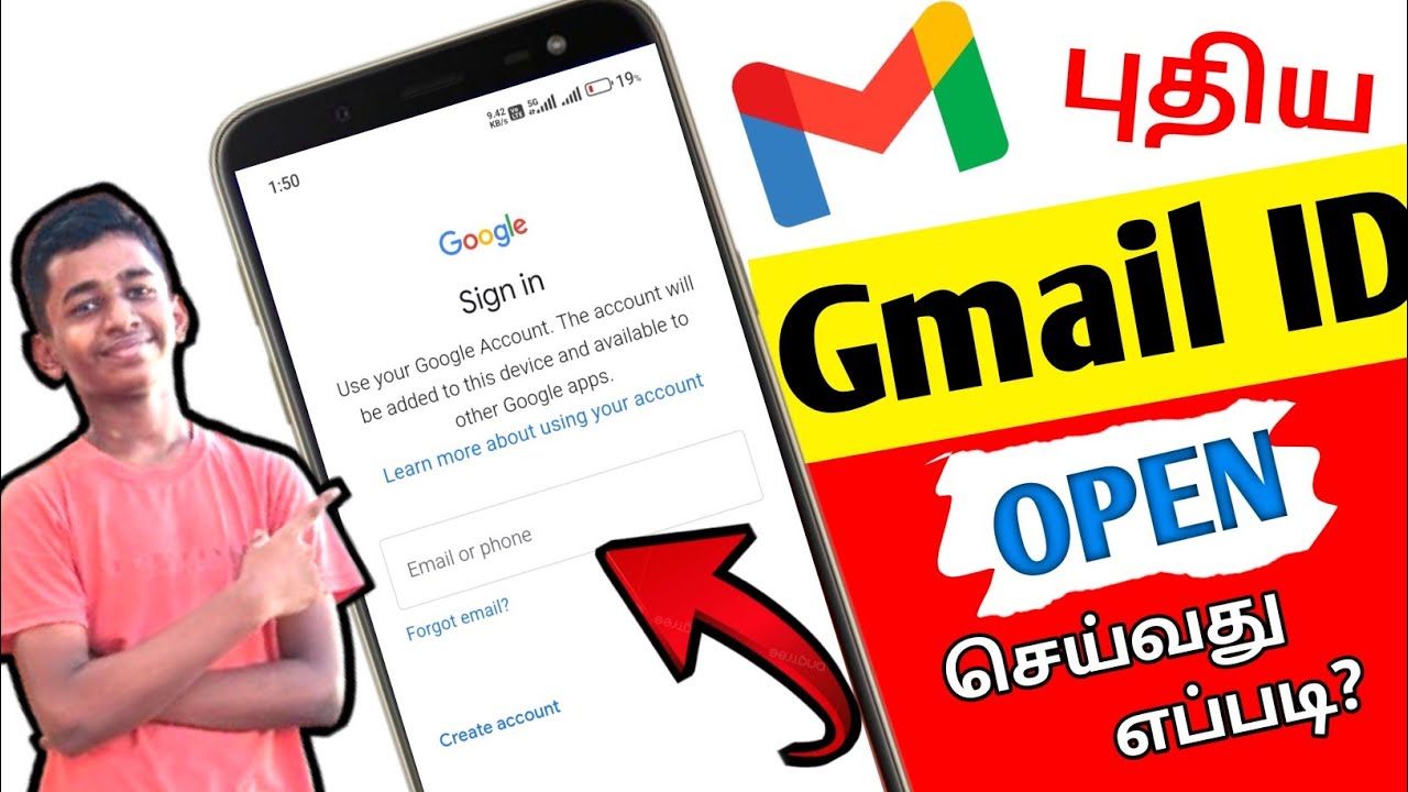 how to open gmail account in tamil- தமிழ் . open your gmail account in 2 minute # mr difficult ...