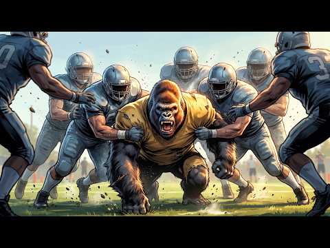 Was wäre, wenn ein Gorilla in der NFL spielen würde?