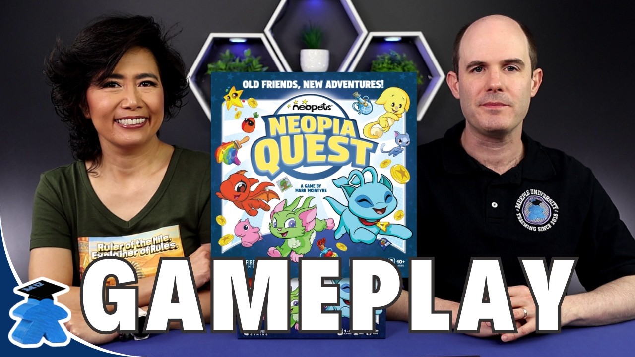 Neopia Quest - Playthrough. Neopets now has a cooperative board game ...
