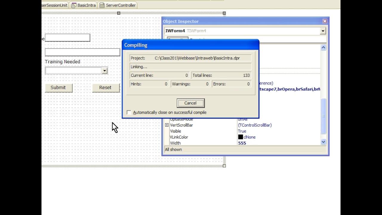 อบรม Delphi Intermediate อจ จิรายุ Intraweb เละ ดูอันไร้เสียงเพื่อรายละเอียดเพิ่มเติม - YouTube