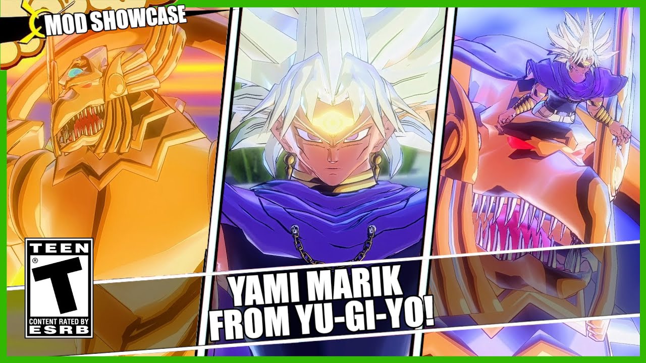 Yami Marik from Yu-Gi-Oh! | Dragon Ball Xenoverse 2 Mod Showcase - YouTube