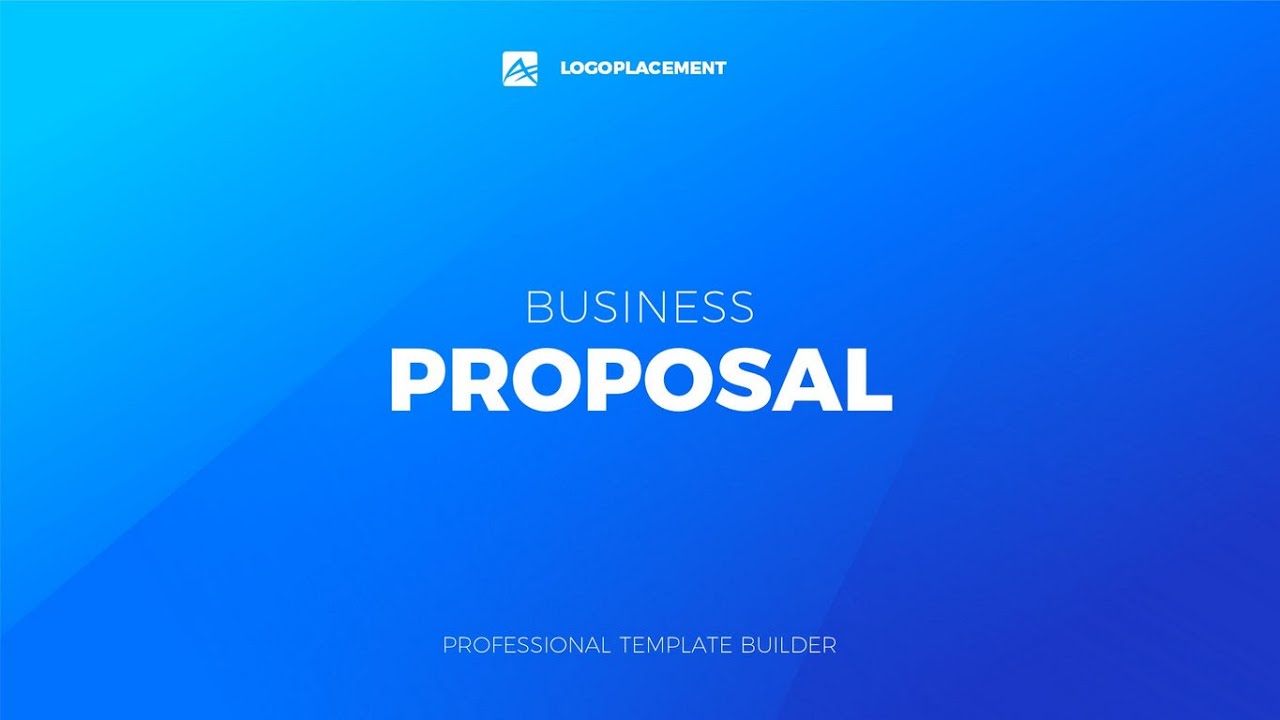 Business Proposal Animated PowerPoint Template - YouTube