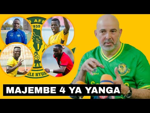 Kocha wa Yanga Atangaza Majina ya Wachezaji Wanne(4) Wanaosajiliwa Yanga Dirisha Kubwa - YouTube