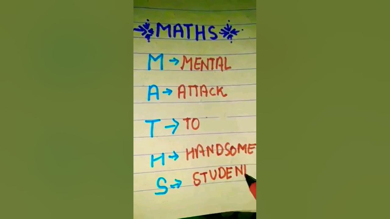 maths-full-form-shorts-fullform-maths-mathfun-youtube