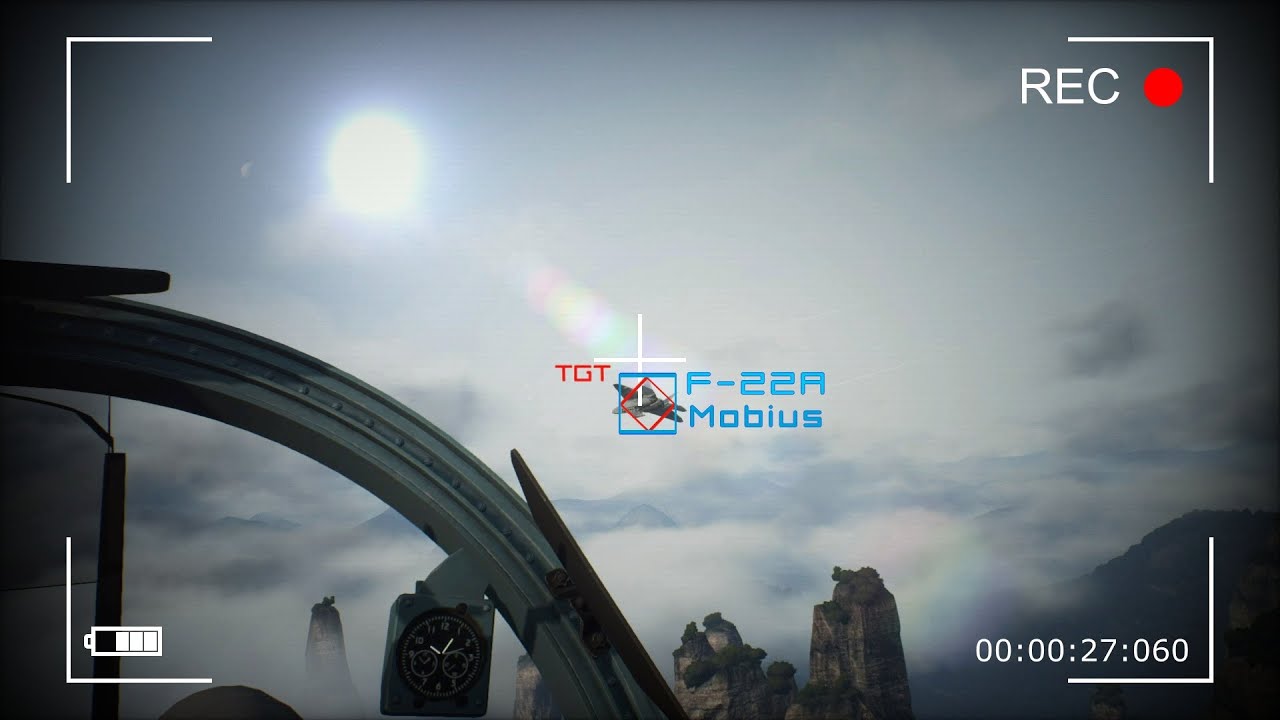 Multiplayer duel in Ace Combat 7 without using HUD. - YouTube