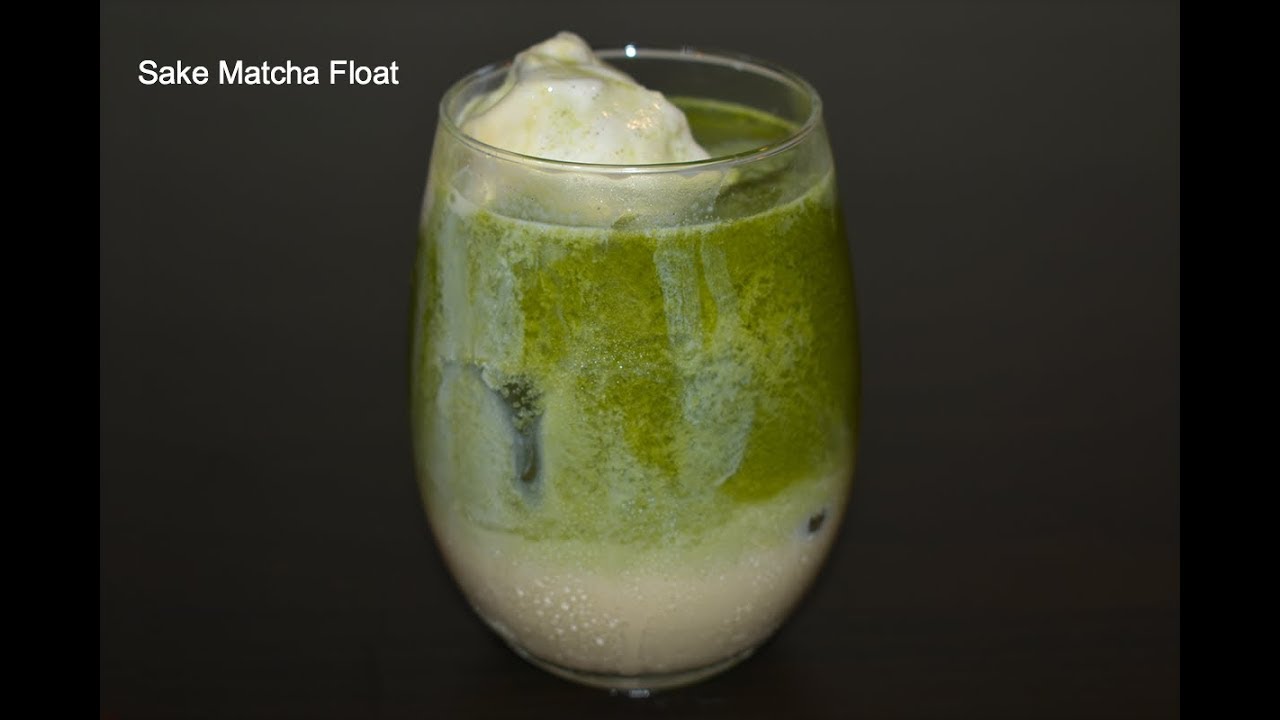Sake Matcha Float - YouTube