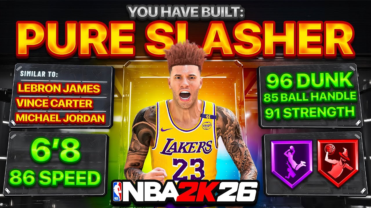 THE #1 PURE SLASHER BUILD IN NBA 2K26! - YouTube