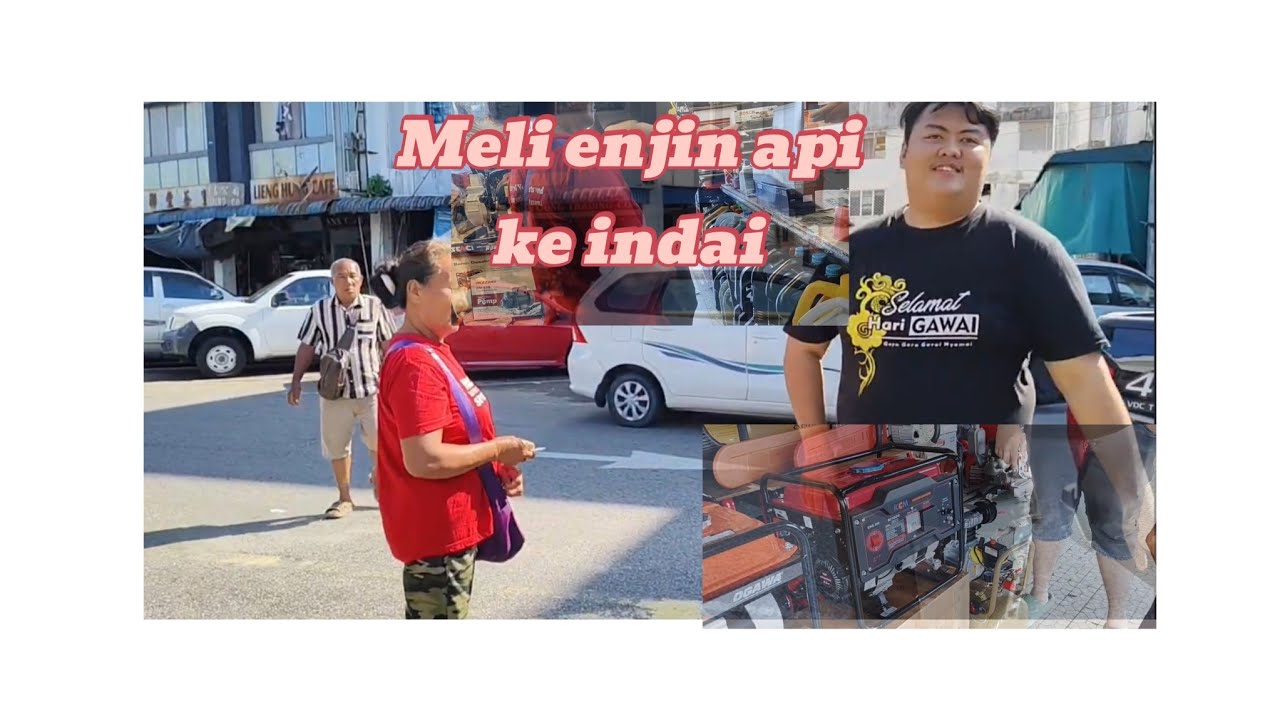 Meli enjin api ke indai.. #generator - YouTube
