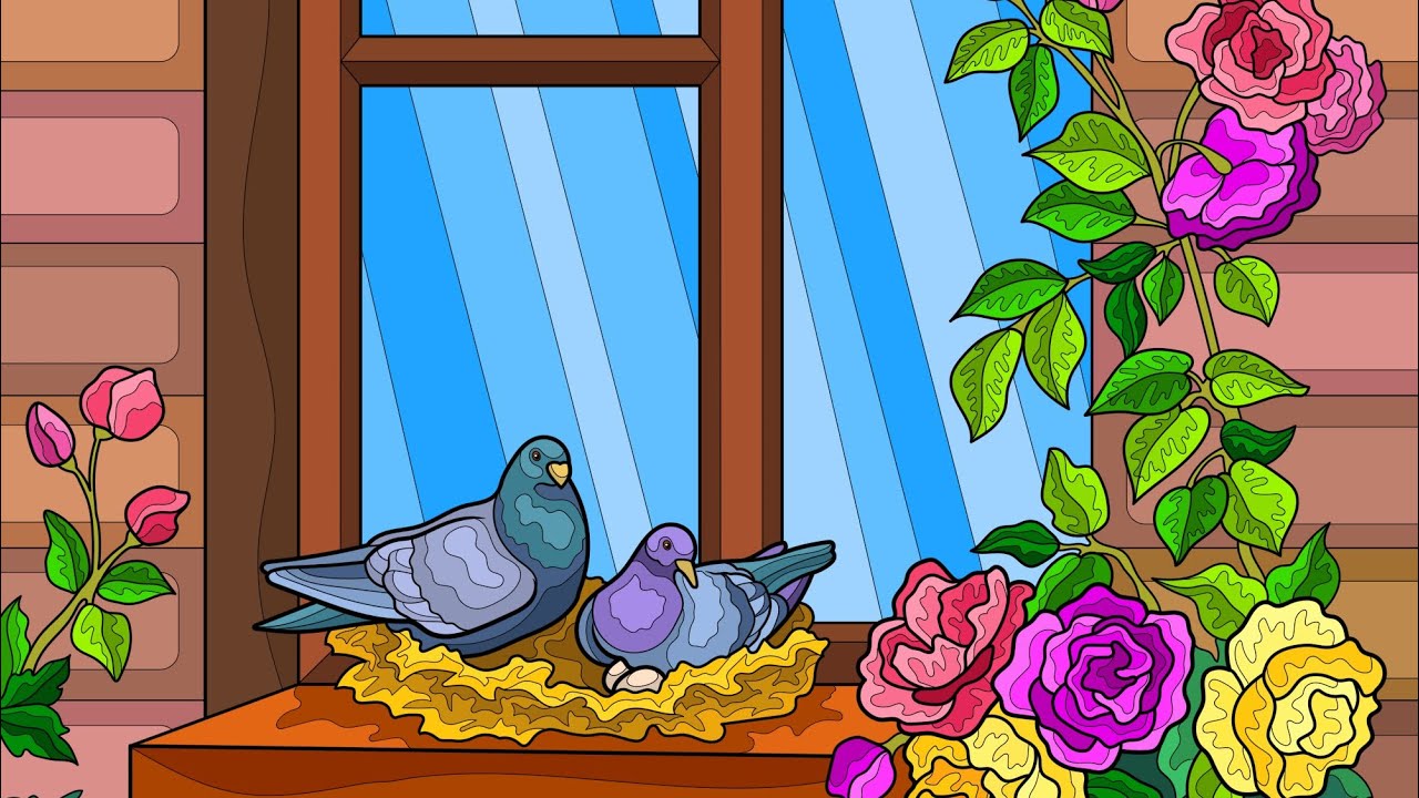 Hey Color Paint by Numbers Coloring Book Spring is coming #colorwithme ...