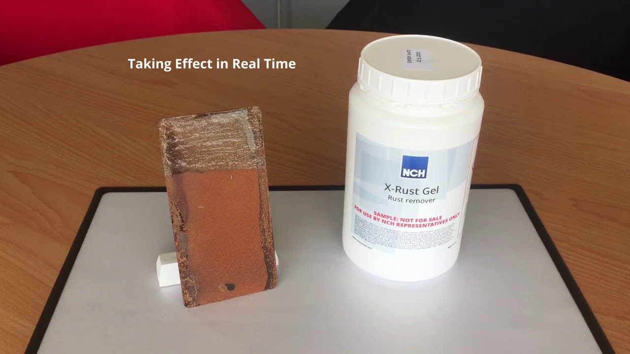 How to remove rust - X Rust Gel demo - YouTube