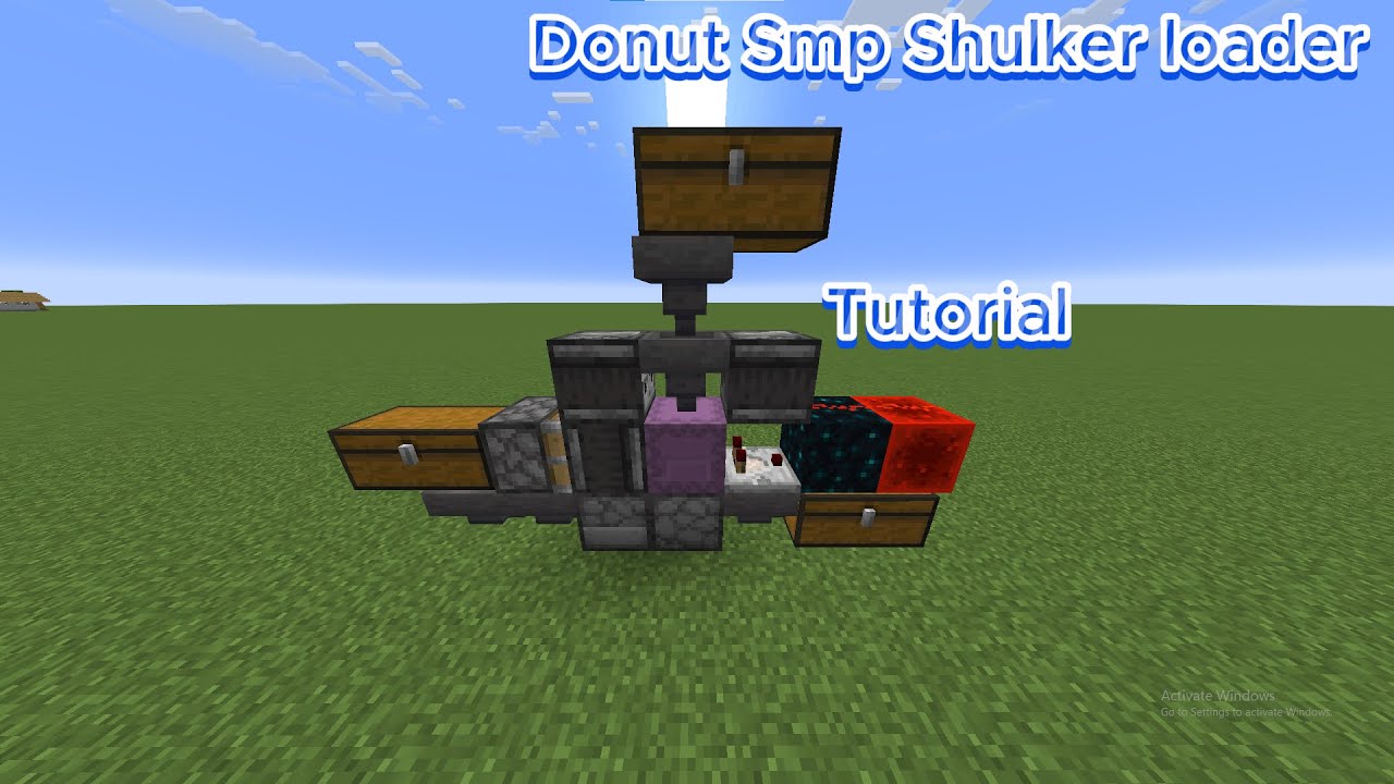 donut smp shulker loader tutorial - YouTube