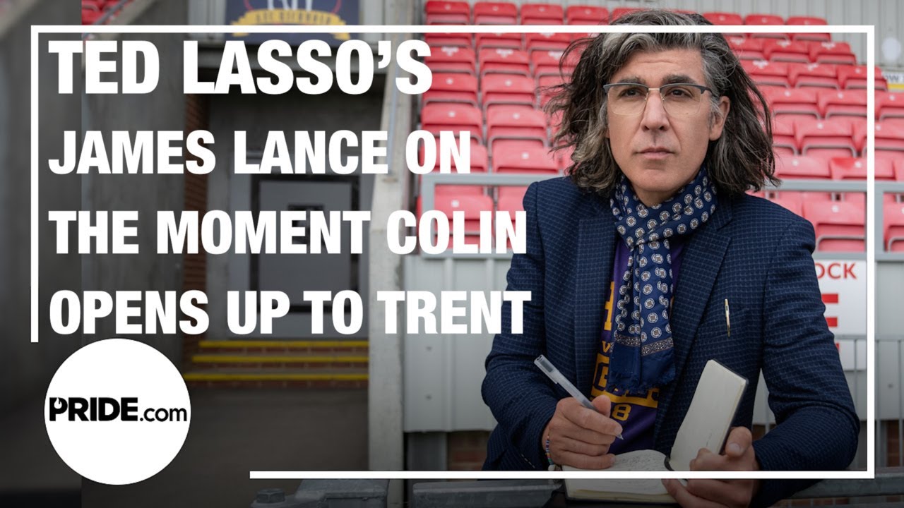 James Lance Talks Gay Storyline on 'Ted Lasso' - YouTube