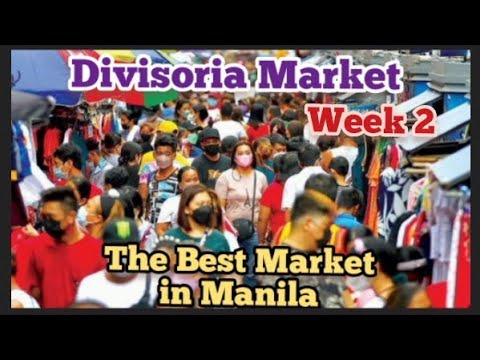 (V-038 Week- 2) DIVISORIA WALKING WEEKLY UPDATE, Manila, Philippines ...
