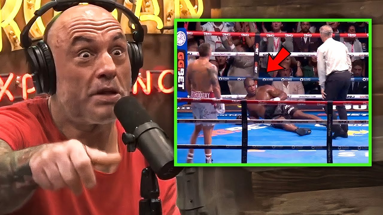 Joe Rogan Got SHOCKED By Usyk Brutally KNOCKING OUT Dubois in Rematch ...